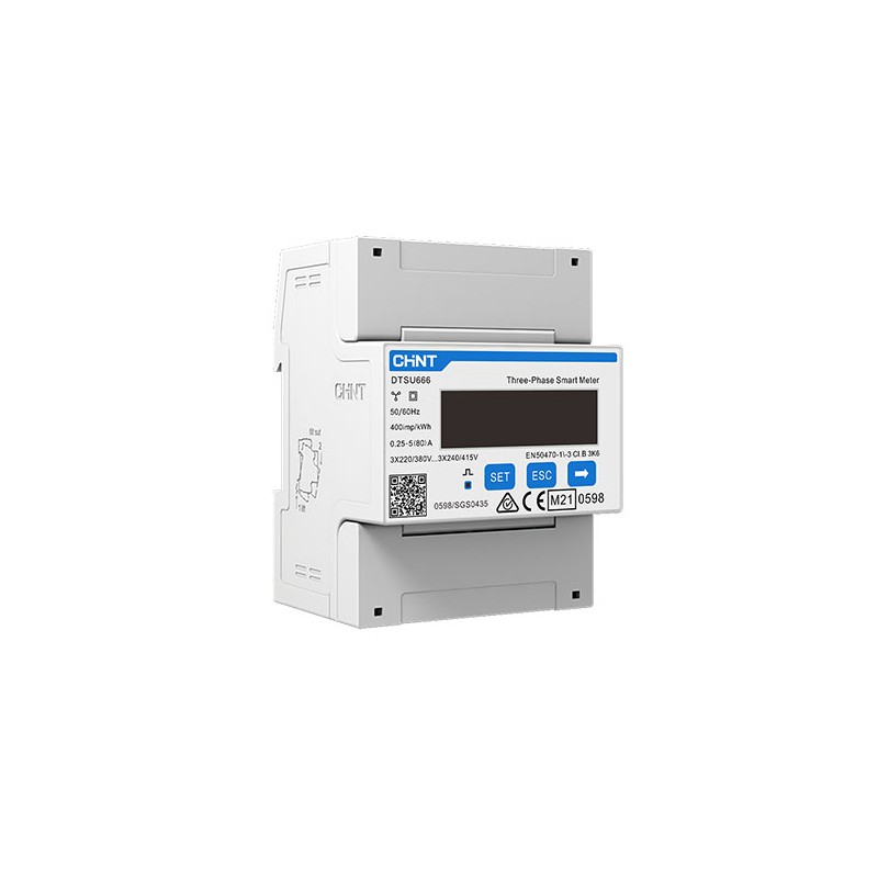 Energy efficient meter - Chint 3Ph DTSU666-CT | Photovoltaics from SOLSOL