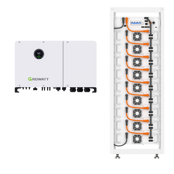 Growatt SET WIT 40K-XHU, 80kWh battery | Photovoltaics from SOLSOL